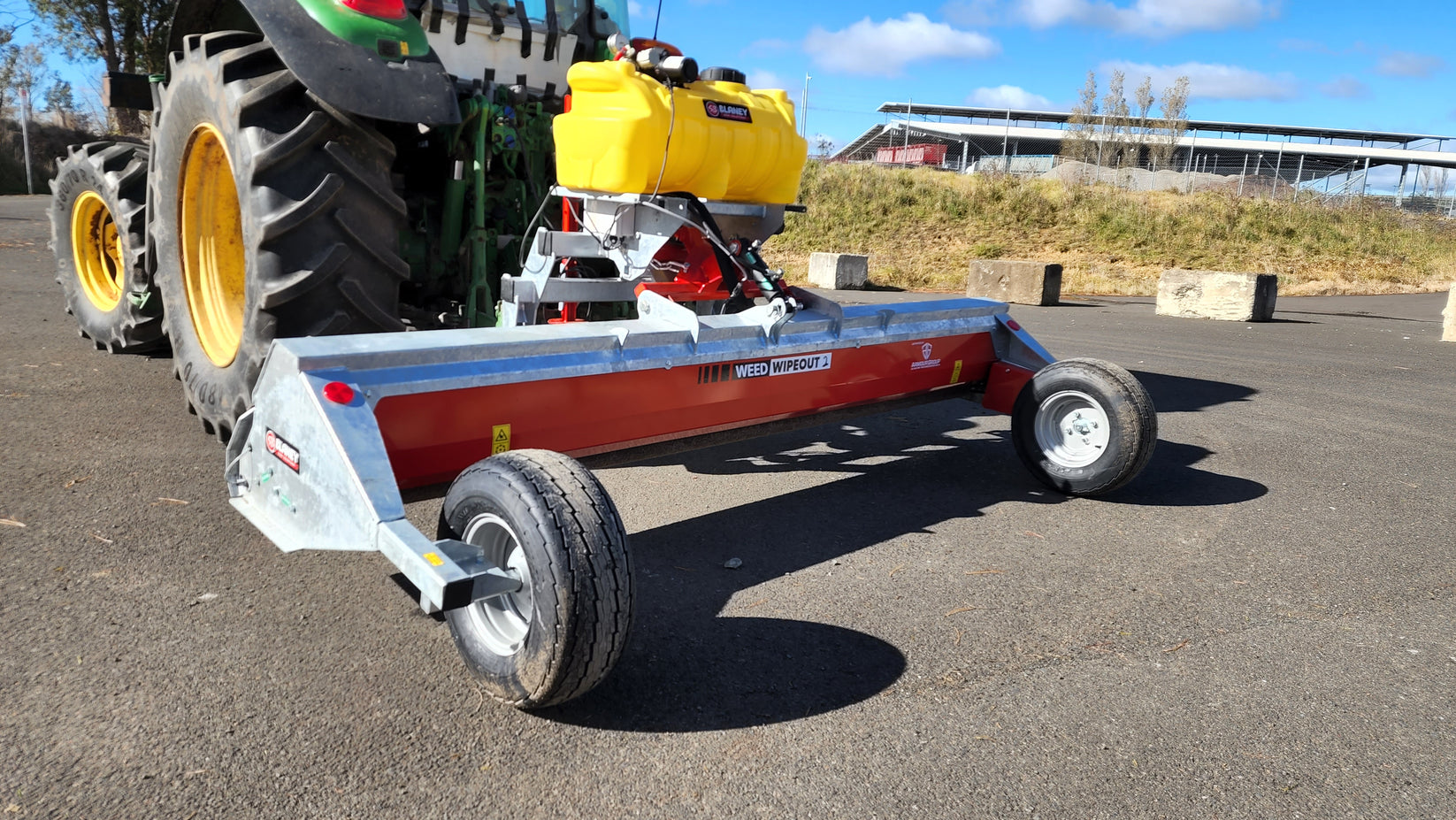 Armour Dual Roller Weed Wiper, "Weed Wipeout" - 3m 3PL