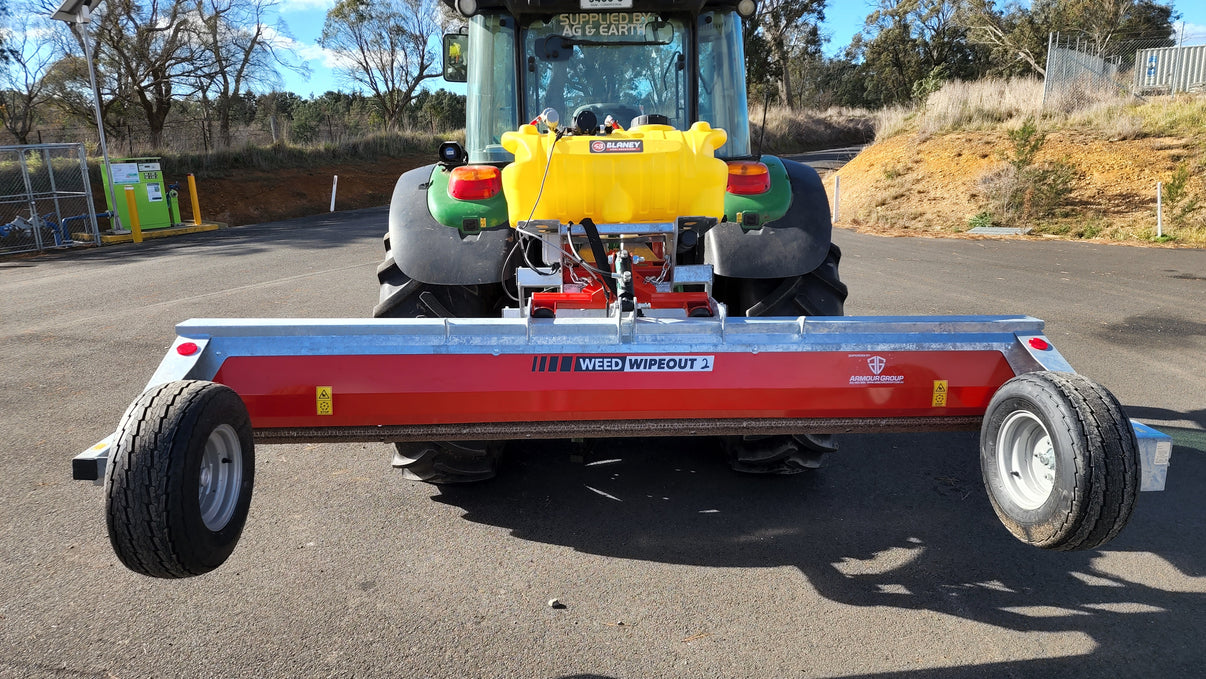 Armour Dual Roller Weed Wiper, "Weed Wipeout" - 3m 3PL