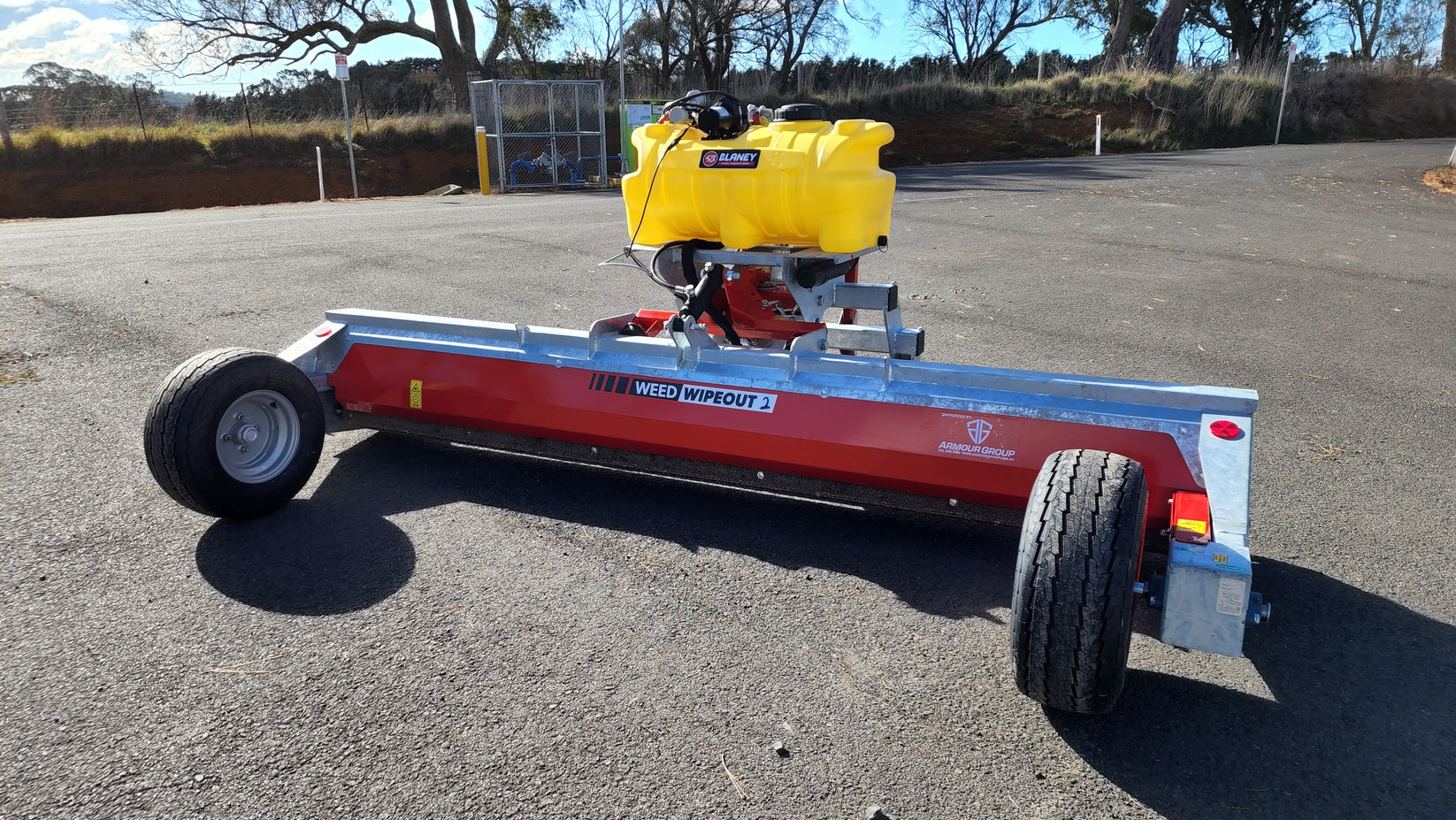 Armour Dual Roller Weed Wiper, "Weed Wipeout" - 3m 3PL