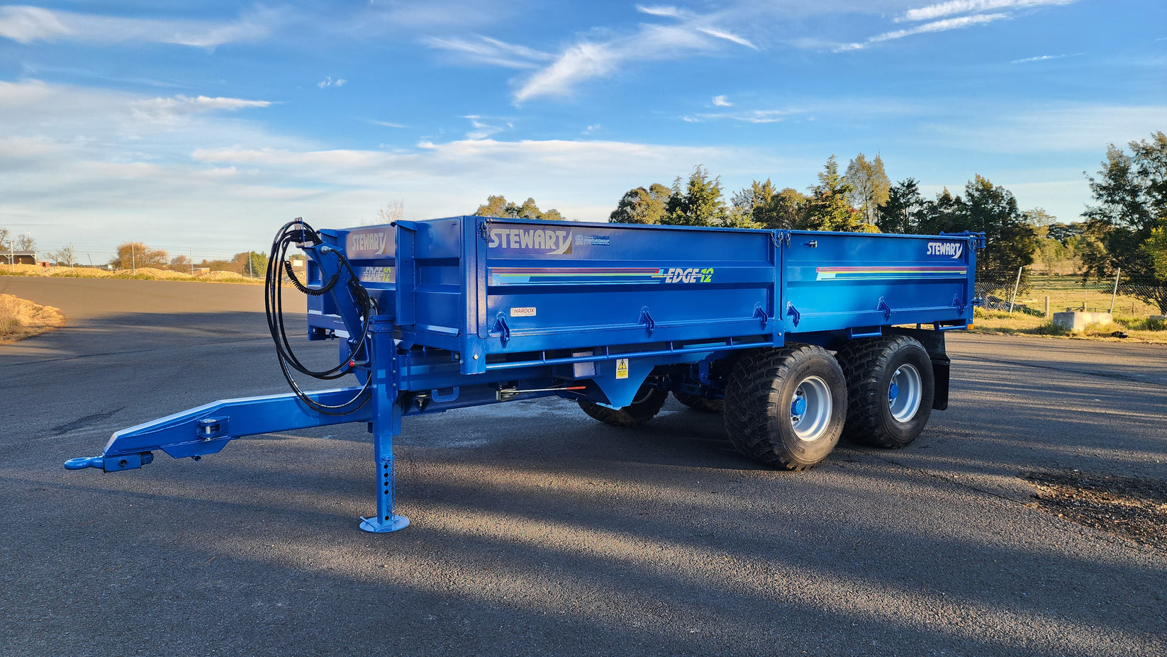 EDGE-12 Drop Side Tipping Trailer